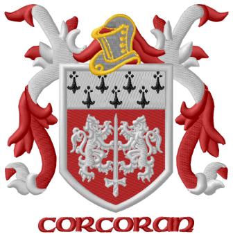 Embroidered Irish and Celtic Crests and Coats of Arms