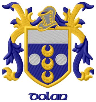 Embroidered Irish and Celtic Crests and Coats of Arms