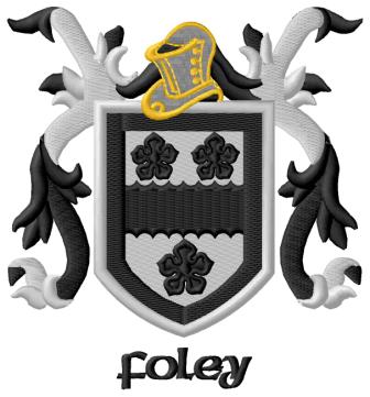 Embroidered Irish and Celtic Crests and Coats of Arms