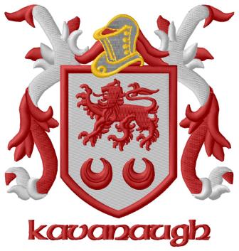 Embroidered Irish and Celtic Crests and Coats of Arms