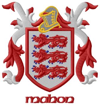 Embroidered Irish and Celtic Crests and Coats of Arms